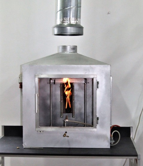 Stainless Steel Flammability Testing Equipment For Fireproof Building ...