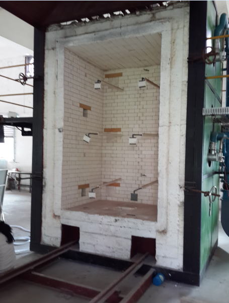 ISO 834 -1 Vertical Fire Resistance Test Equipment For Construction ...