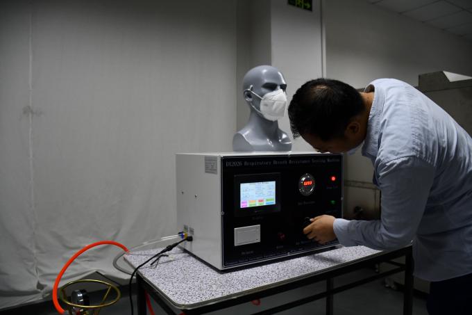 EN149 Respiratory Breath Resistance Test Mask Tester