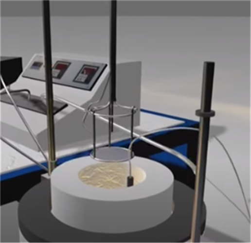 1500W Non Combustibility Testing Machine , Flammability Test Chamber