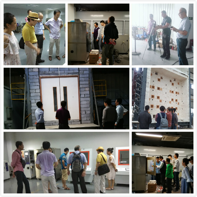 ASTM F2700-08 TPP Test Device , Clothing Flame Resistant Materials Test ...