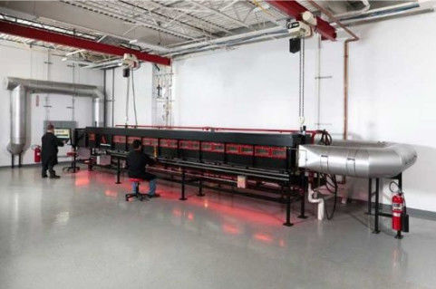 UL910 Fire Test Chamber , Wire Cable Flame Transmission And Smoke Test ...