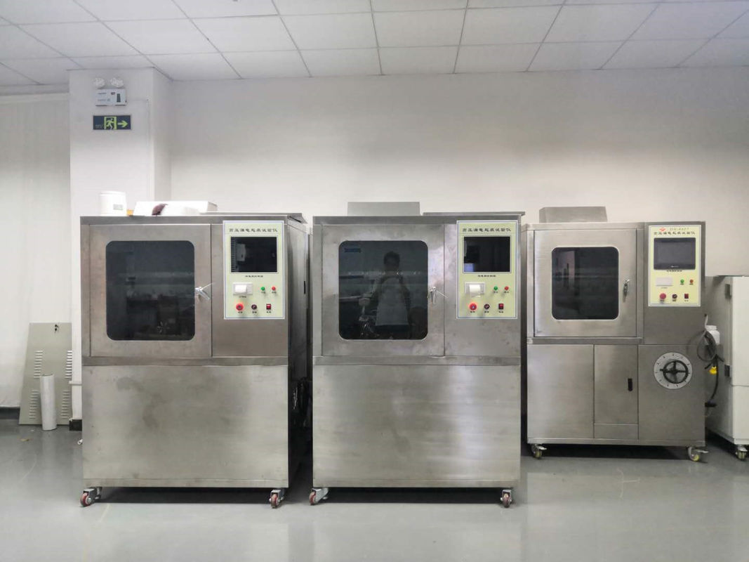 Touch Screen Rubber Testing Equipment High Voltage Leakage Trace Tester