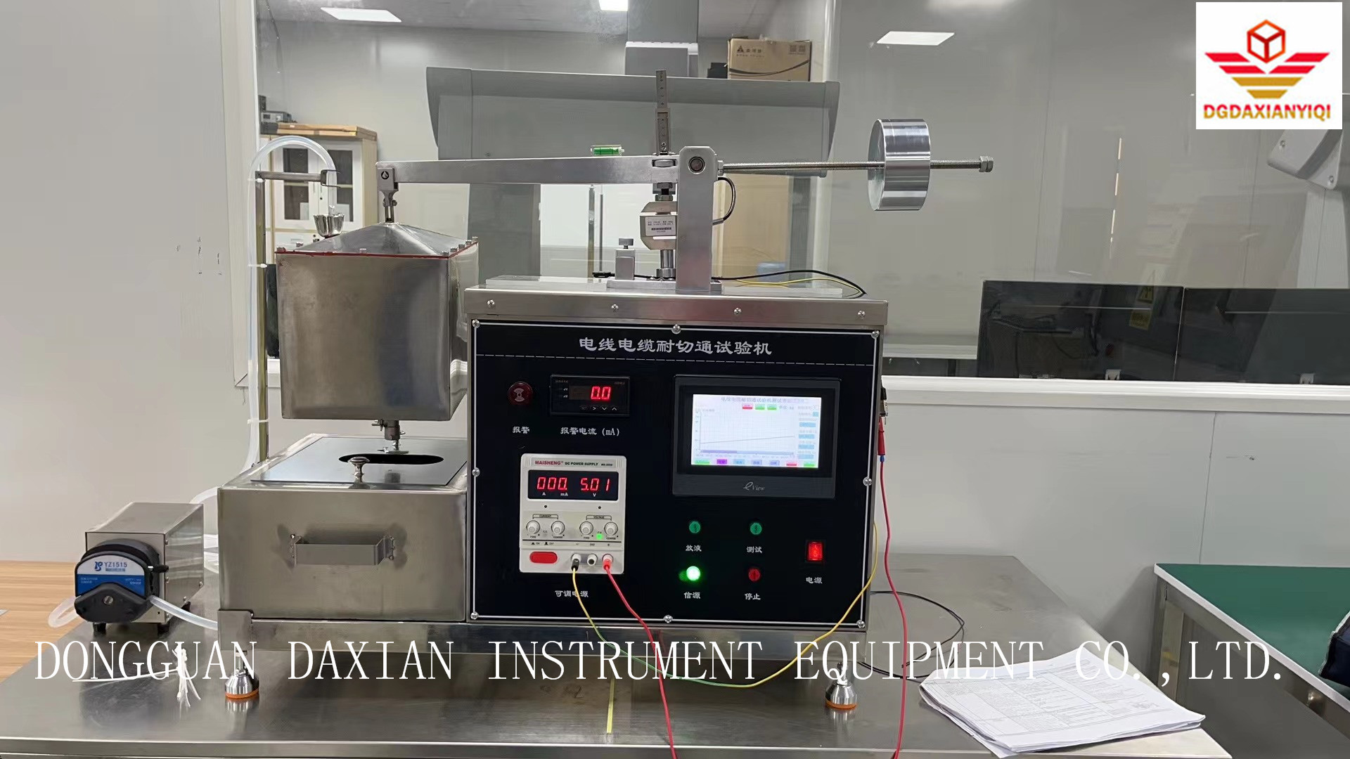 Calibrated Wire Testing Equipment With 25V AC Voltage And 3mm Steel ...