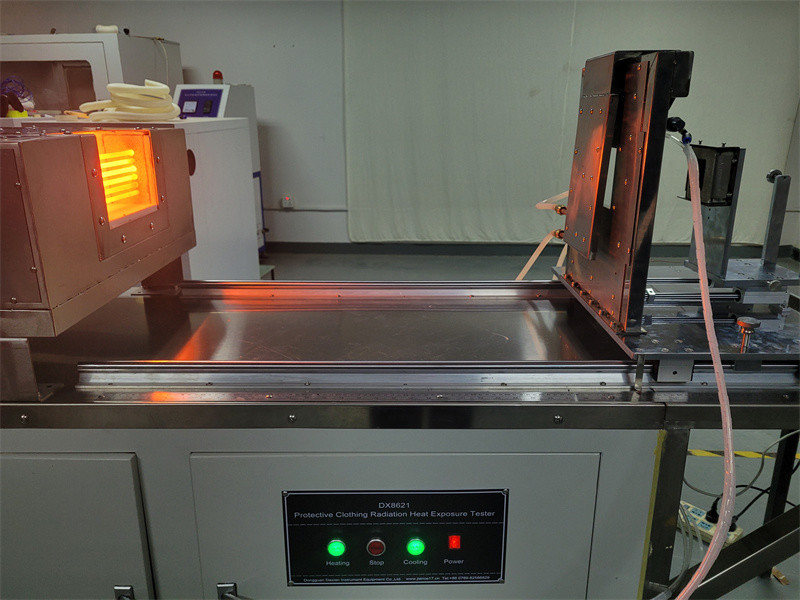EN ISO 6942 Protective Clothing Radiation Heat Exposure Tester Fire ...
