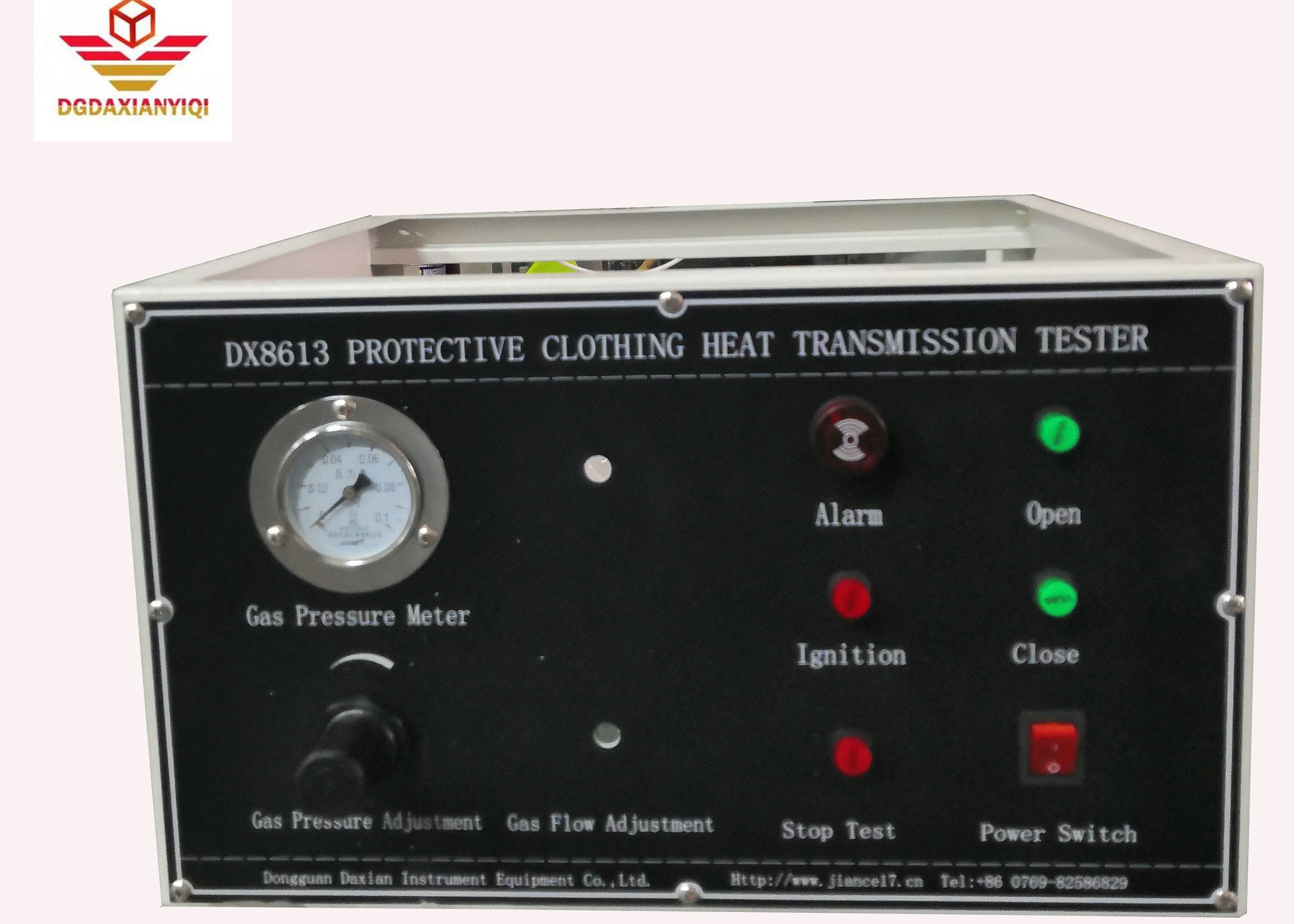 Electronic Fire Testing Equipment ISO 9151 Protective Clothing Heat ...