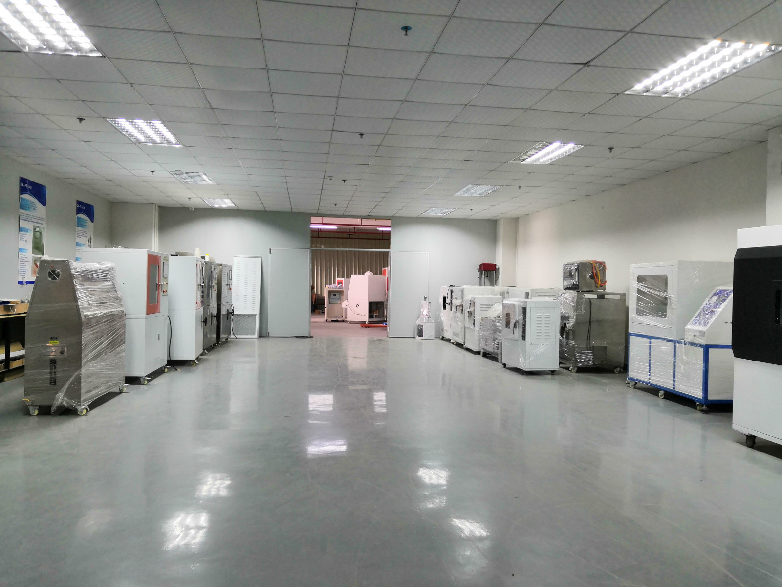 220V 50HZ Vinyl Plastic Film Vertical Flammability Testing Equipment