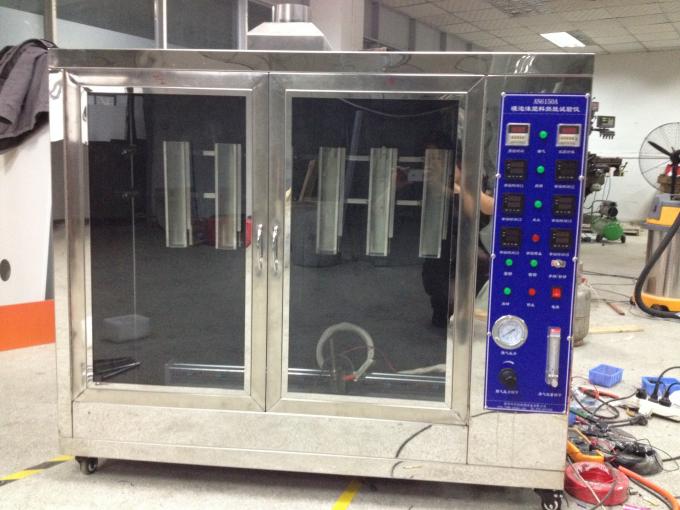 Horizontal Fire Testing Equipment , Foam Vertical Flammability Chamber